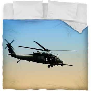 Helicopter Comforters, Duvets, Sheets & Sets | Custom