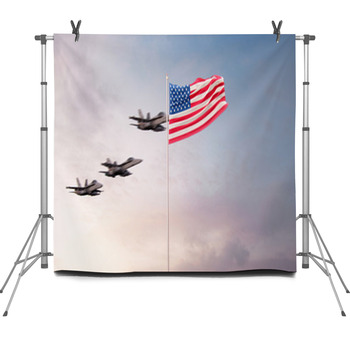 Air force Custom Backdrops | Available in Very Large Custom Sizes
