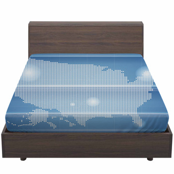 Usa map Comforters, Duvets, Sheets & Sets | Personalized