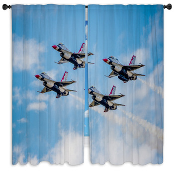 Jet fighter Drapes & Window Treatments | Black Out | Custom Sizes