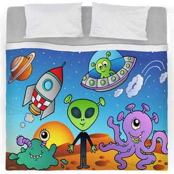 Alien Comforters, Duvets, Sheets & Sets | Personalized