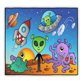 Alien Area Rugs & Custom Size Floor Mats