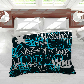 Graffiti Comforters, Duvets, Sheets & Sets | Personalized