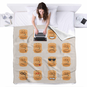 Smiley face Comforters, Duvets, Sheets & Sets | Personalized