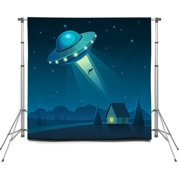 Alien Custom Backdrops | Available in Super Large Custom Sizes