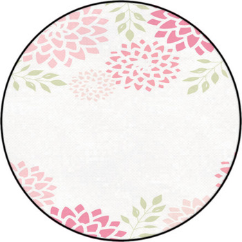 White and pink Area Rugs & Custom Size Floor Mats