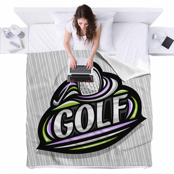 Golf Comforters, Duvets, Sheets & Sets | Personalized