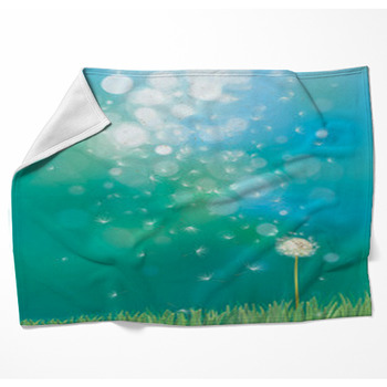 Spring Fleece Blanket Throws | Free Personalization