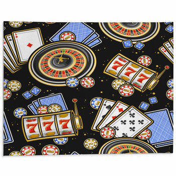 Gambling Area Rugs & Floor Mats