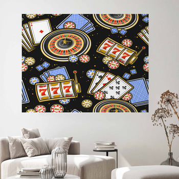 Gambling Wall Decor in Canvas, Murals, Tapestries, Posters & More