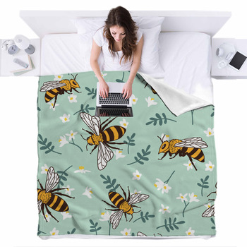 Bee Comforters, Duvets, Sheets & Sets | Personalized
