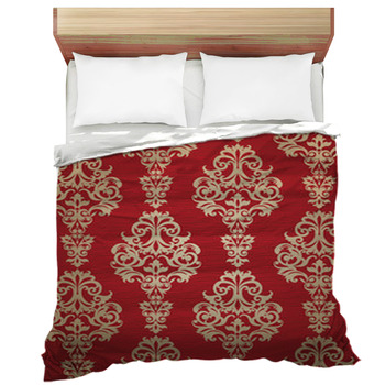 Red floral Comforters, Duvets, Sheets & Sets | Custom