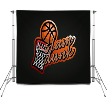 Basketball Photo Backdrops | Available in Ultra Large Custom Sizes