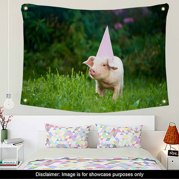 Pig Wall Decor in Canvas, Murals, Tapestries, Posters & More