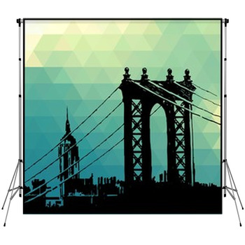 Brooklyn bridge Photographer Backdrops | Available in Super Large ...