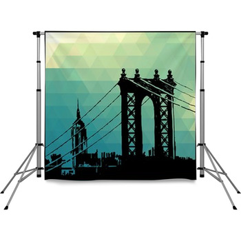 Brooklyn bridge Photographer Backdrops | Available in Super Large ...