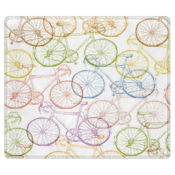 Bicycle Area Rugs & Custom Size Floor Mats