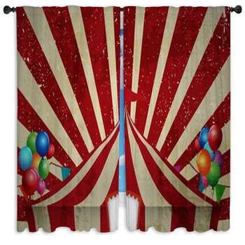 Circus Drapes & Window Treatments | Black Out | Custom Sizes