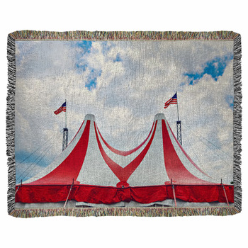 Circus Fleece Blanket Throws | Free Personalization