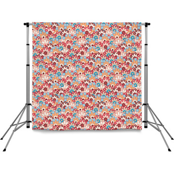 1960s Photographer Backdrops | Available in Very Large Custom Sizes