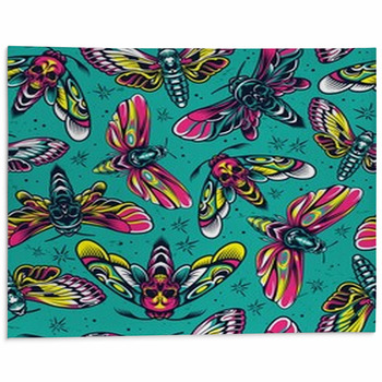 Butterfly Area Rugs & Floor Mats
