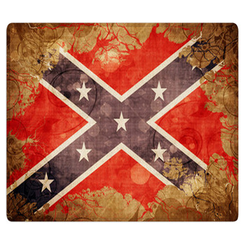 Confederate rebel flag Area Rugs & Custom Size Floor Mats