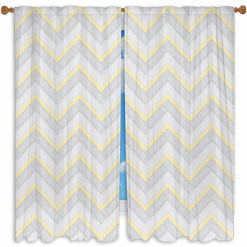 Chevron Curtains & Drapes | Block Out | Custom Sizes