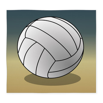 Volleyball Area Rugs & Floor Mats