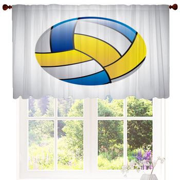Volleyball Window Curtains & Drapes | Black Out | Custom Sizes