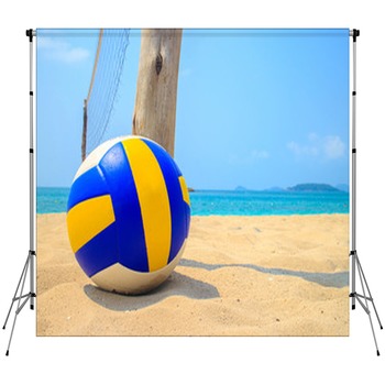 Volleyball Custom Backdrops | Available in Super Large Custom Sizes