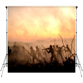 Army Photo Backdrops | Available in Very Large Custom Sizes