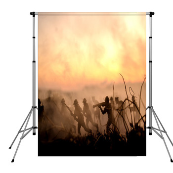Army Photo Backdrops | Available in Very Large Custom Sizes