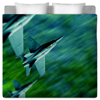 Jet fighter Comforters, Duvets, Sheets & Sets | Personalized