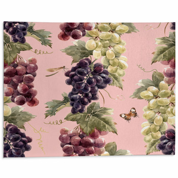 Grapes Area Rugs & Custom Size Floor Mats