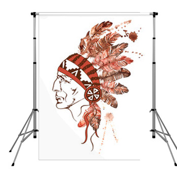 Native american Custom Backdrops | Available in nearly ANY Custom Sizes