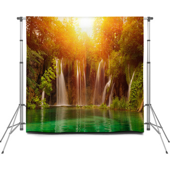Waterfall Photographer Backdrops | Available in nearly ANY Custom Sizes