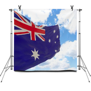 Australian flag Custom Backdrops | Available in nearly ANY Custom Sizes