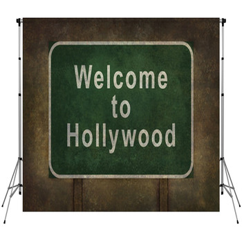 Hollywood Photo Backdrops | Available in Ultra Large Custom Sizes