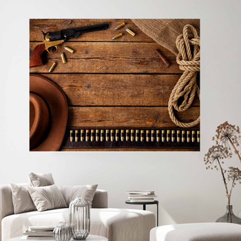 Cowboy Wall Decor | Murals | Tapestry | Posters | Custom Sizes