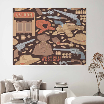 Western Wall Decor in Canvas, Murals, Tapestries, Posters & More