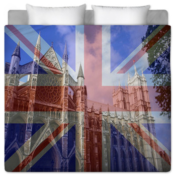 British flag Comforters, Duvets, Sheets & Sets | Personalized