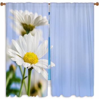 Daisy Window Curtains & Drapes | Black Out | Custom Sizes