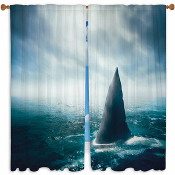 Shark Curtains & Drapes | Block Out | Custom Sizes