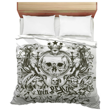 Punk Comforters, Duvets, Sheets & Sets | Custom