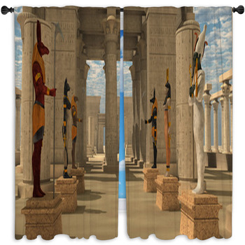 Egyptian Drapes & Window Treatments | Block Out | Custom Sizes