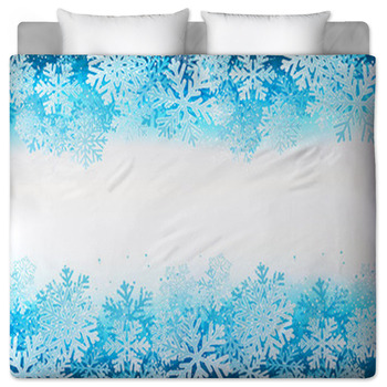 Snowflake Comforters, Duvets, Sheets & Sets | Custom