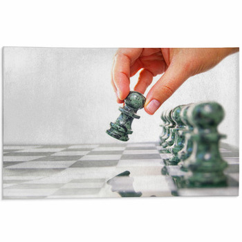 Chess Area Rugs & Floor Mats