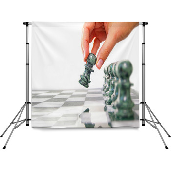 Chess Photographer Backdrops | Available in Super Large Custom Sizes