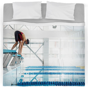Swimming Comforters, Duvets, Sheets & Sets | Personalized