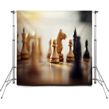 Chess Photographer Backdrops | Available in Super Large Custom Sizes